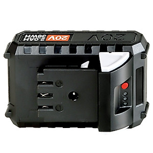 SuperHandy Snow Thrower Shovel Cordless & 2Ah 20V Lithium Ion Rechargeable Battery [Bundle Deal]