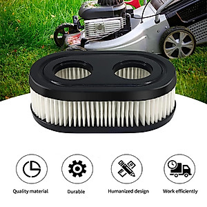 593260 798452 Air Filter for Briggs & Stratton 550E 550EX 500EX 625EX 675EXI 725EXI 575EX Series Engine Lawn Mower Replacement Filter (2 Pcs)