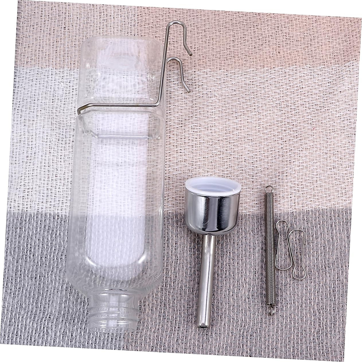 HEALEEP Automatic Watering Bottle for Pet Hanging Feeder Dispenser for Rabbit Cat Bird Pet Supplies Ball Touch Design Large Size