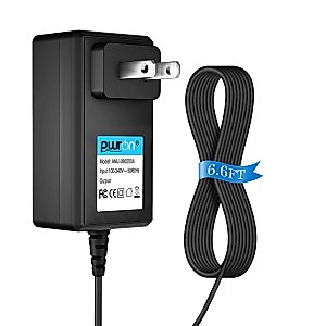 PwrON (6.6FT Cable) 9V AC-DC Adapter Charger for M-Audio Venom Synth Power Supply Cord Cable Mains