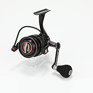 Abu Garcia Spinning Reel Roxani 3000SH 2018 Model, Shallow Spool, High Gear, Carbon Handle, Salt Compatible
