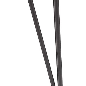 Christopher Knight Home Gladys Outdoor Modern Industrial Acacia Wood Bench Hairpin Legs, Teak and Rustic Metal