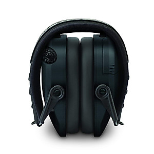 Walkers Razor Slim Electronic Shooting Muffs 4-Pack Bundle, Black (4 Items)