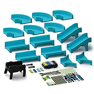 Power Treads - All-Surface Toy Vehicles - Full Throttle Pack - 40+ Pieces (with Bonus Glow-in-The Dark Treads As Seen on TV) - FFP Packaging - by WowWee