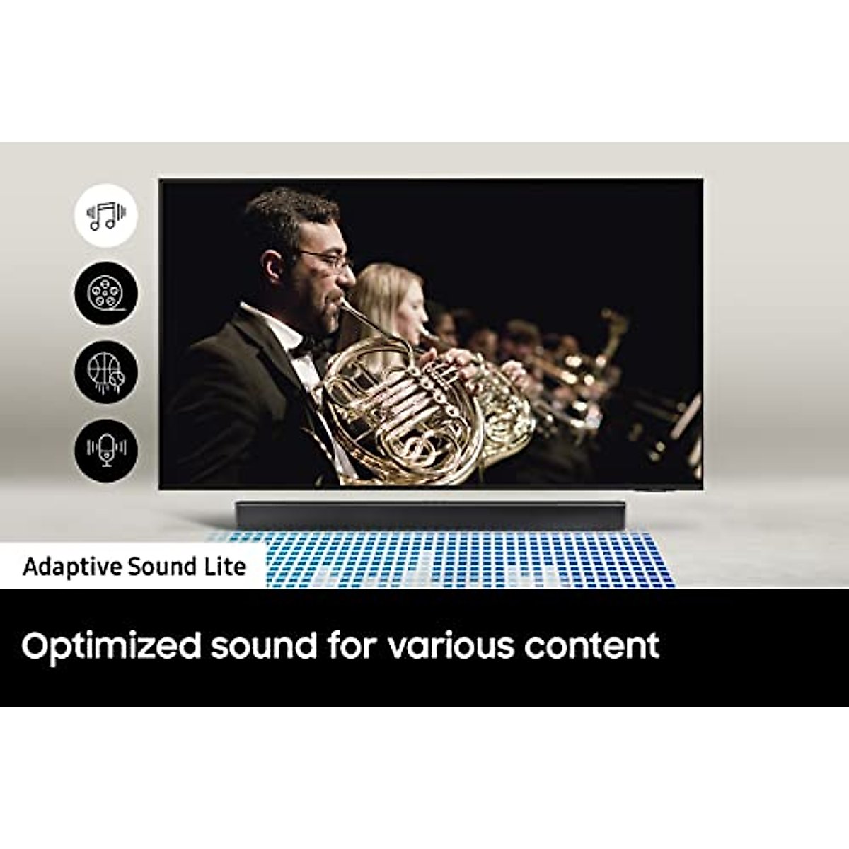 Samsung HW-B550 2.1ch Soundbar and Subwoofer with Dolby with an Additional 1 Year Coverage by Epic Protect (2022)