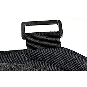 Bargain Crusader Military Tactical Knee Pad Elbow Pad Set Airsoft Knee Elbow Protective Pads Combat Paintball Skate Outdoor Sports Safety Guard Gear (Black)