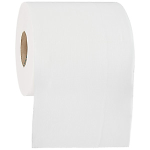 AmazonCommercial 2-Ply White Centerpull Centerfeed Paper Hand Towels(416969)|Bulk for Business|Perforated|Compatible with Universal Dispensers|FSC Certified|600 Towels per Roll(6 Rolls)(7.6 x 9 Sheet)