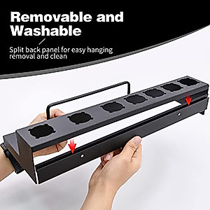 Storage Holder for Dyson Airwrap, Wall Mounted Rack for Dyson Airwrap Curling Iron Accessories, Wall Mounted Holder with Adhesive for Home Bathroom Organizer