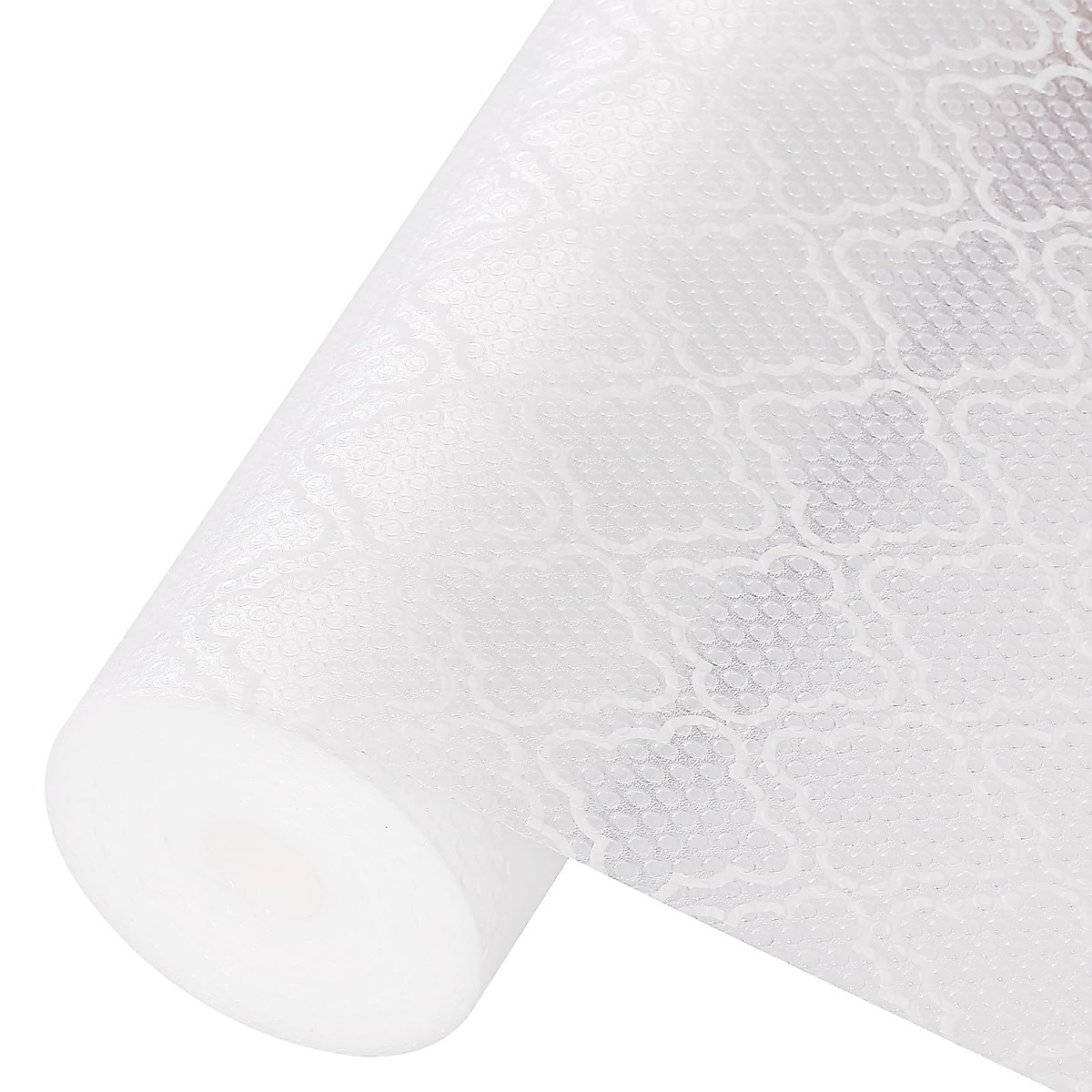 Cooyes Shelf Liner – Premium Cabinet Liner for Kitchen – Non-Slip Shelf Liners for Kitchen Cabinets – Waterproof Shelf Paper with Modern Pattern – Durable EVA Cabinet Liners