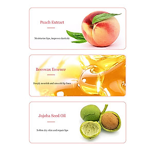 Mrettick 3Packs Hydrating Lip Oil Temperature Color Changing Lip Oil Plumping Lip Gloss Moisturizing Lip Oil Tinted for Lip Care and Dry Lip (#3)