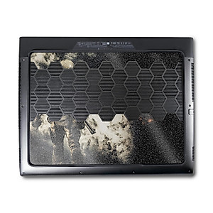 MightySkins Glossy Glitter Skin Compatible with Alienware M18 R1 (2023) Full Wrap Kit - Fighting On | Protective, Durable High-Gloss Glitter Finish | Easy to Apply & Change Styles | Made in The USA