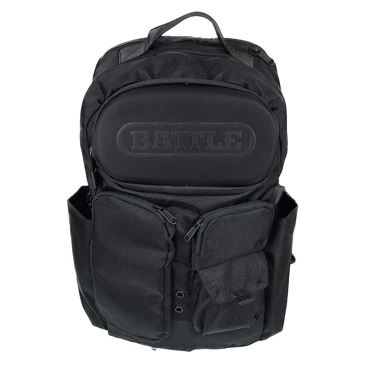Battle Sports Arsenal Backpack - Football Gear Backpack Made From Durable Material, Extra Space For Storage And Organization, Adjustable Sports Gear Backpack For Comfort & Safety - Black