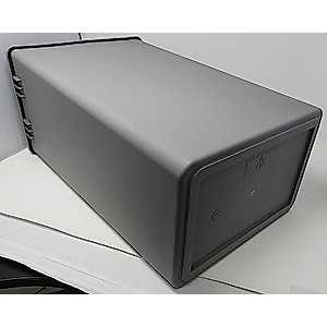 52 Qt. Replacement Waste Bin for Cabinet Recycling Pull Out Trash Organizer (Grey)