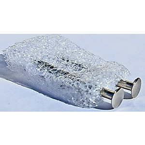 Pinewood Car Machined, Polished and 2.5 Degree Bent Axles - (2 Axles) for Rail Riding - Angled Head to Reduce Friction and Increased Axle Diameter to Reduce Wheel Wobble to Increase Speed