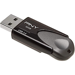 Generic PNY 32GB USB 3.0 Flash Drive Turbo Attaché 4 (Bulk 5 Pack) Works with Computer (P-FD32GTBAT4-GE) Bundle with (2) Everything But Stromboli Lanyards