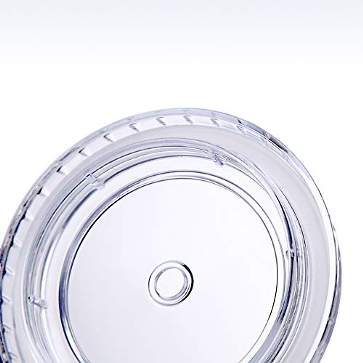 Cupture Classic 12 Insulated Double Wall Tumbler Cup with Lid, Reusable Straw & Hello Name Tags - 16 oz, Bulk Pack (Clear)