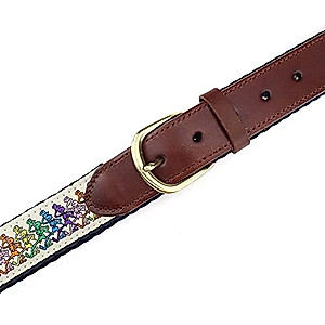 SEC.119 Grateful Dead Oatmeal Skeletons Casual Belt | Officially Licensed Apparel | Size 42