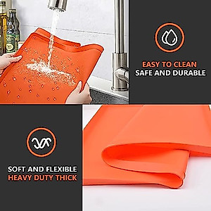 Protebox 36 Inch Griddle Silicone Mat Protective Cover for Blackstone 36 Inch Griddle, Heavy Duty Reusable Food Grade Silicone Grill Mat Protect Your Griddle from Dirt & Rust