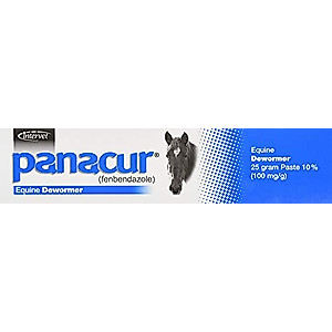 PANACUR Dewormer HORSE PASTE 10%, 100mg (Pack of 2)