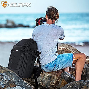Endurax Extra Large Camera Backpack Camera Bag Compatible with Canon for DSLR Photographers