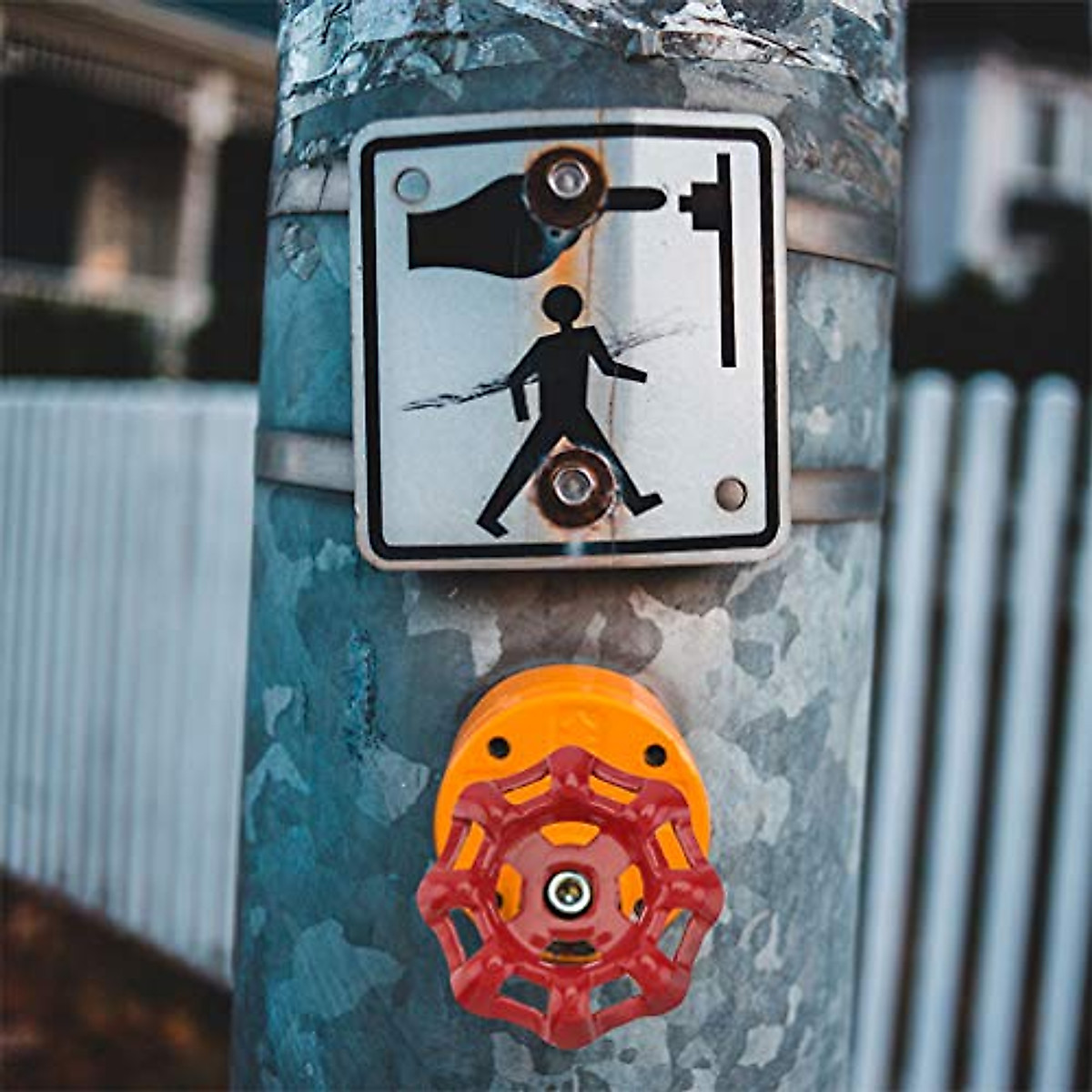 Hemoton Shutoff Valve Hand Wheel 2pcs Metal Outside Faucet Hose Bib Replacement Square Broach Round Wheel Handle 7x7cm Round Wheel Handle