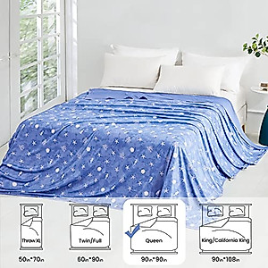 Elegear Cooling Blanket (Queen Size 90"x90"), Q-Max>0.5 Japanese Arc-Chill Cooling Blankets for Hot Sleepers, Double Sided Cold Blankets for Sleeping, Lightweight Breathable Summer Blanket - Blue
