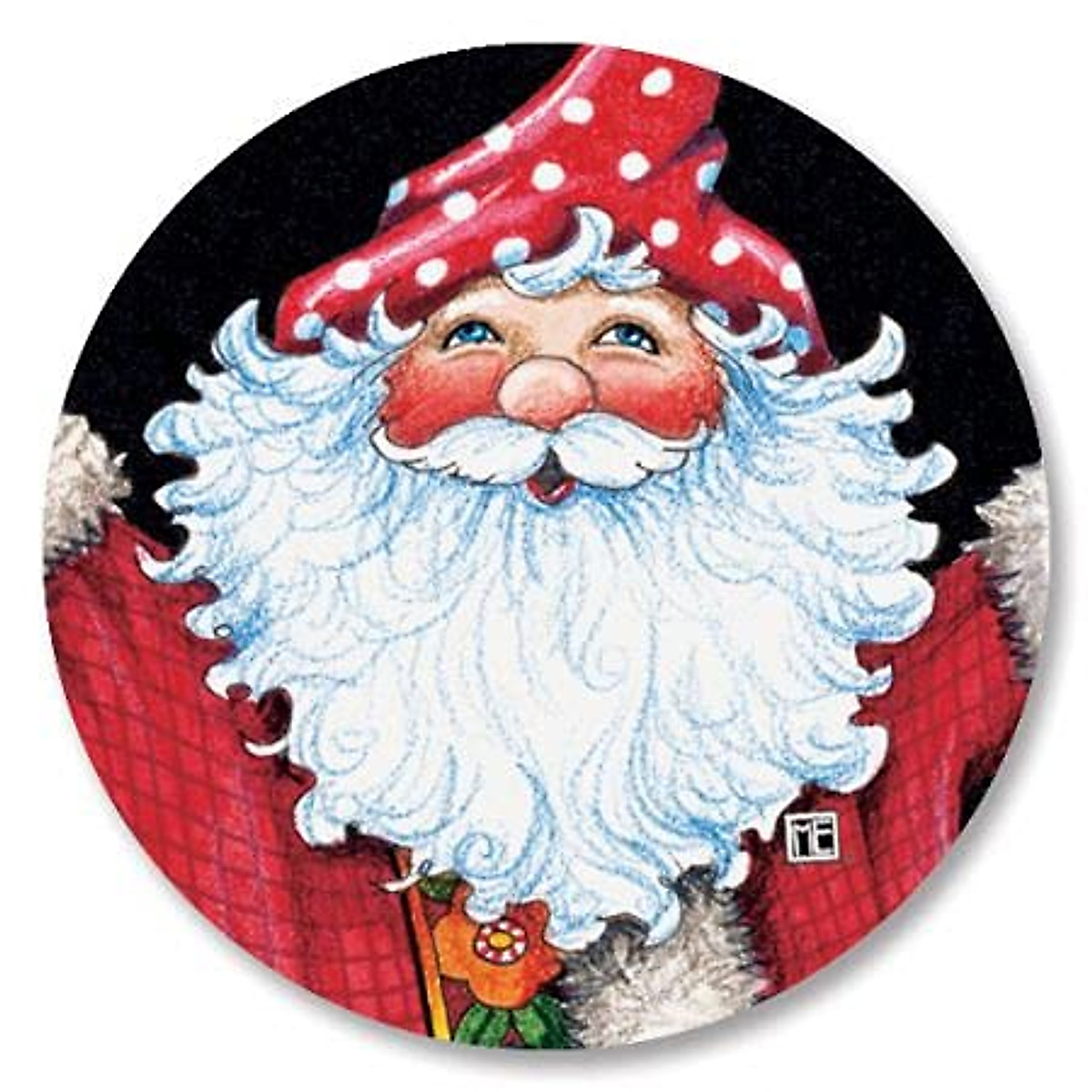 Mary s Believe Seals by Mary Engelbreit - Set of 72 Holiday Stickers, 1 1/2 Inch Diameter