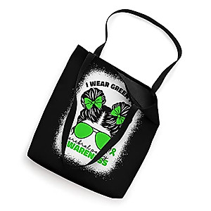 I Wear Green For Cerebral Palsy For Kids Girls Cp Awareness Tote Bag