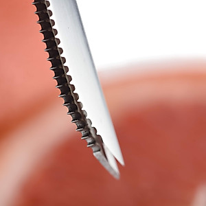 Norpro Grip-EZ Squirtless Grapefruit Knife, 8.75in/22cm, Black