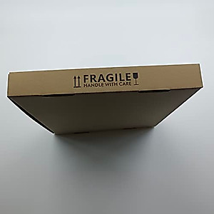 Kitchen Paper Towel Holder Standing with Marble Base for Standard or Jumbo-Sized Rolls, Matte Black KPH100-BK