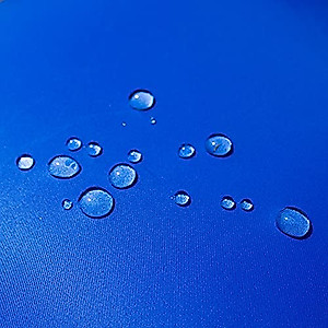 Kevin Textile Pack of 2 Decorative Outdoor Waterproof Throw Pillow Covers Square Pillowcases Modern Cushion Cases for Patio Couch Bench 18 x 18 Inch Blue