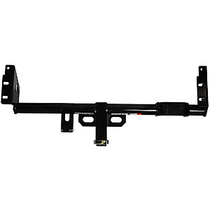 Reese Towpower 44076 Class III Custom-Fit Hitch with 2" Square Receiver opening, includes Hitch Plug Cover , Black