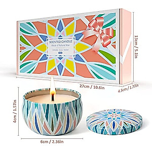 LA BELLEFÉE Scented Candles Gifts Set 8 Pack, Candles for Home Scented Soy Wax Candles Gifts for Women Wife, Aromatherapy Candle Set for Mothers Day, Birthday, Valentines Day Gifts Decoration