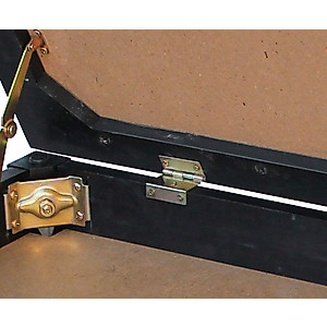 Piano Bench Hinges - 1 Pair - 5 Screw Holes with L-shaped Top Lid Hinge
