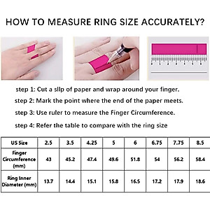 SILBERTALE 925 Sterling Silver Stacking Minimalist Midi Above Knuckle Pinky Finger Rings Bands 3pcs Set Size 2.5