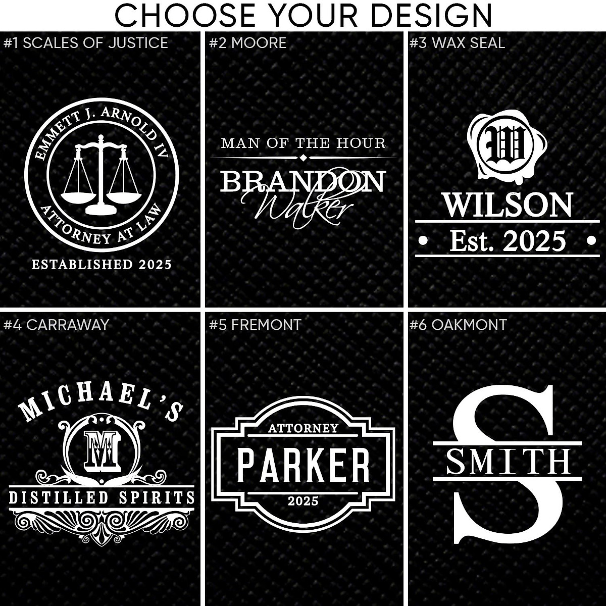 Scales of Justice Personalized Whiskey Gifts for Lawyers (Custom Product)