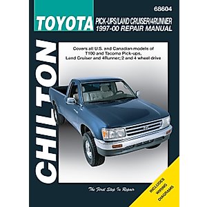 Chilton's Toyota Pick-ups/Land Cruiser/4Runner 1997-00 Repair Manual