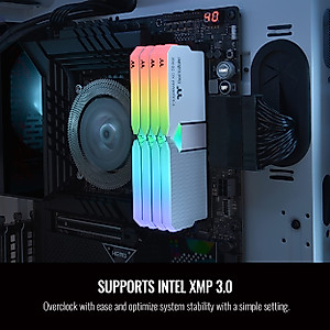 Thermaltake TOUGHRAM XG RGB D5 White 32GB (2x16GB) DDR5 6000MT/s C36 Memory, 16 LEDs, RG34D516GX2-6000C36B