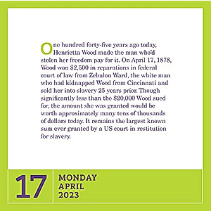 A Year of Good Black News Page-A-Day Calendar 2023: Because Just One Black History Month Isn't Enough