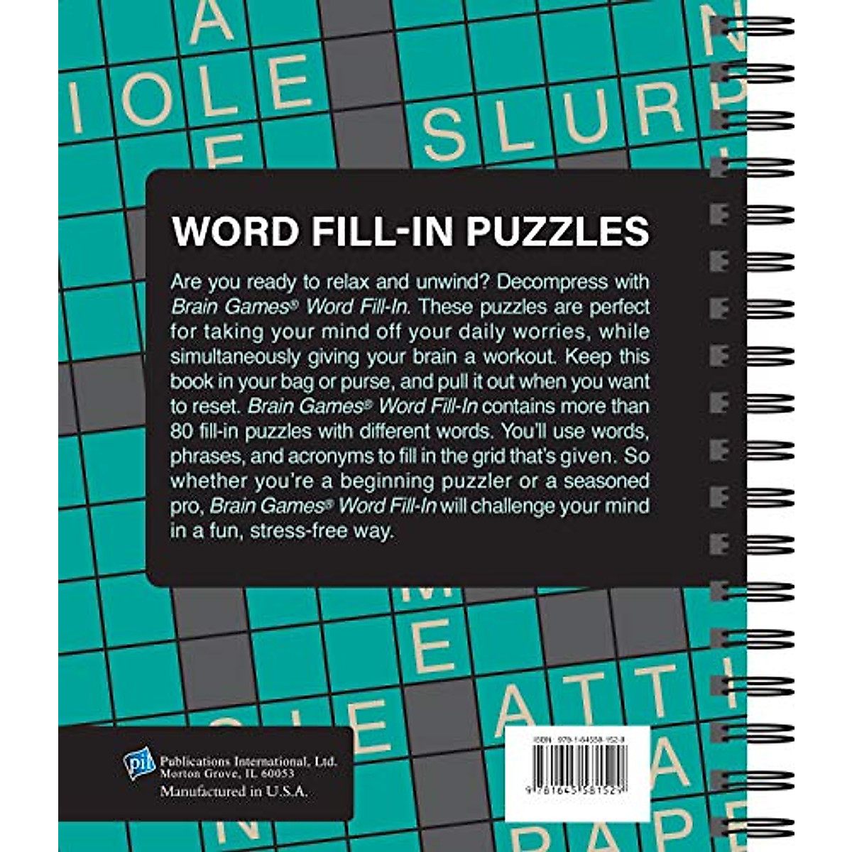 Brain Games - Word Fill-In Puzzles