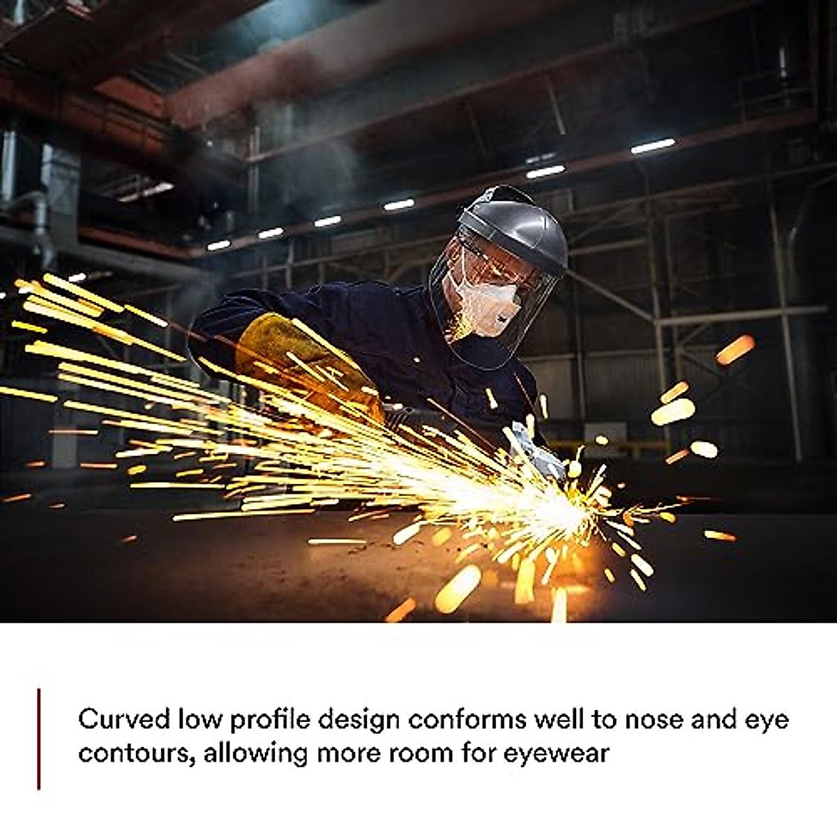 3M Aura Particulate Respirator 9211+, N95, Pack of 10 Disposable Respirators, Individually Wrapped, Cool Flow Valve, Flat Fold Design Allows for Facial Movement, NIOSH Approved, Comfort Plus, Dust