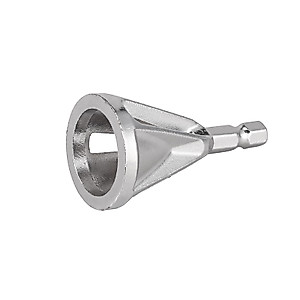 GETLITOOL Deburring External Chamfer Tool for Drill Bit, Burr Removal Bit Quickly Repairs Damaged Metal External Chamfer Deburring Tool for Drill Bit Bolts