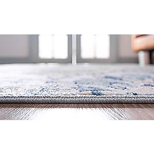 Rugs.com Charleston Collection Rug – 4' x 6' Multi Low-Pile Rug Perfect for Living Rooms, Large Dining Rooms, Open Floorplans