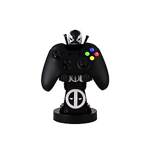 Cable Guys - Deadpool "Back In Black" Venom Accessory Holder for Gaming Controllers and Smartphones (Electronic Games////)