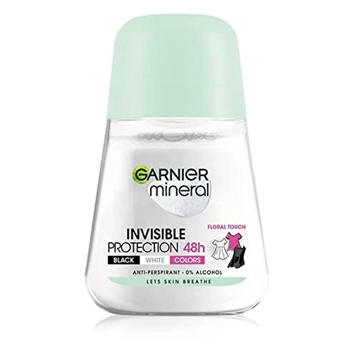Garnier Mineral Invisible BWC Anti-perspirant Deodorant Roll On for Women 50ml