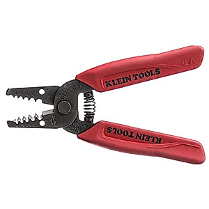 Klein Tools 11049 Wire Stripper / Cutter, Compact, Lightweight, Hardened Steel, Precision Ground, for Stranded Wires