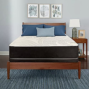 Mattress Solution 10" Plush Memory Foam Mattress with 8-Inch Box Spring, Gel Bed Mattresses for Ultimate Comfort, Help Maintain Sleeping Position and Posture, Complete Support at Every Side, Full XL