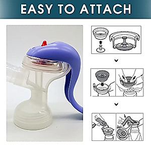 Begical Hand Replacement Silicone Diaphragm Compatible with Lansinoh Breast Pumps Replace Lansinoh Breast Pump Parts/Accessories use with Manual Breast Pumps