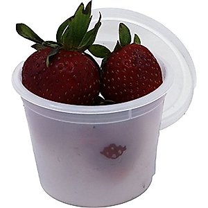 Vito's famous Deli Container with Lid, 4 Ounce (Pack 50)