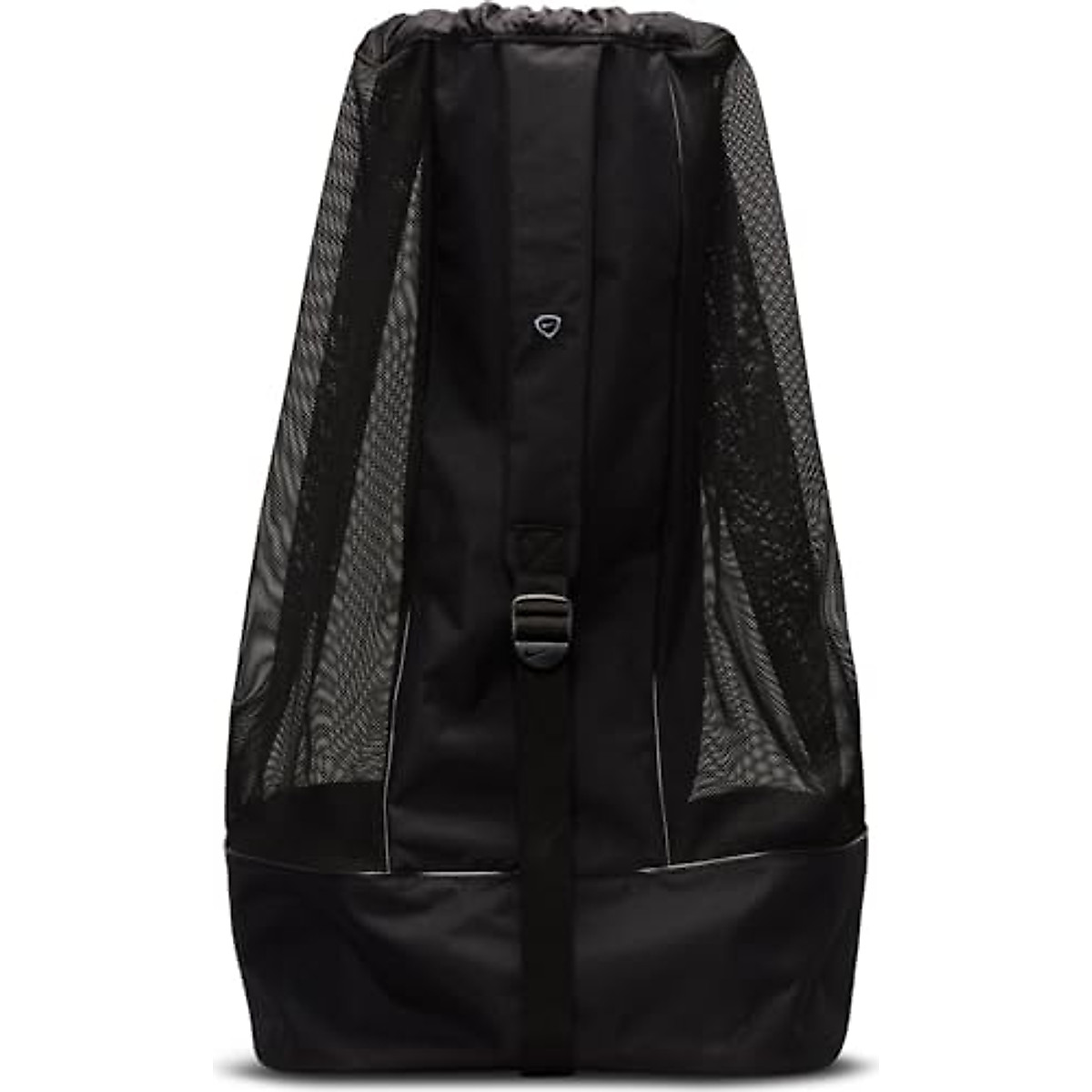 NIKE Club Team Swoosh Soccer Ball Bag - Black/Black/White, 86 x 47 x 47 cm, 164 l